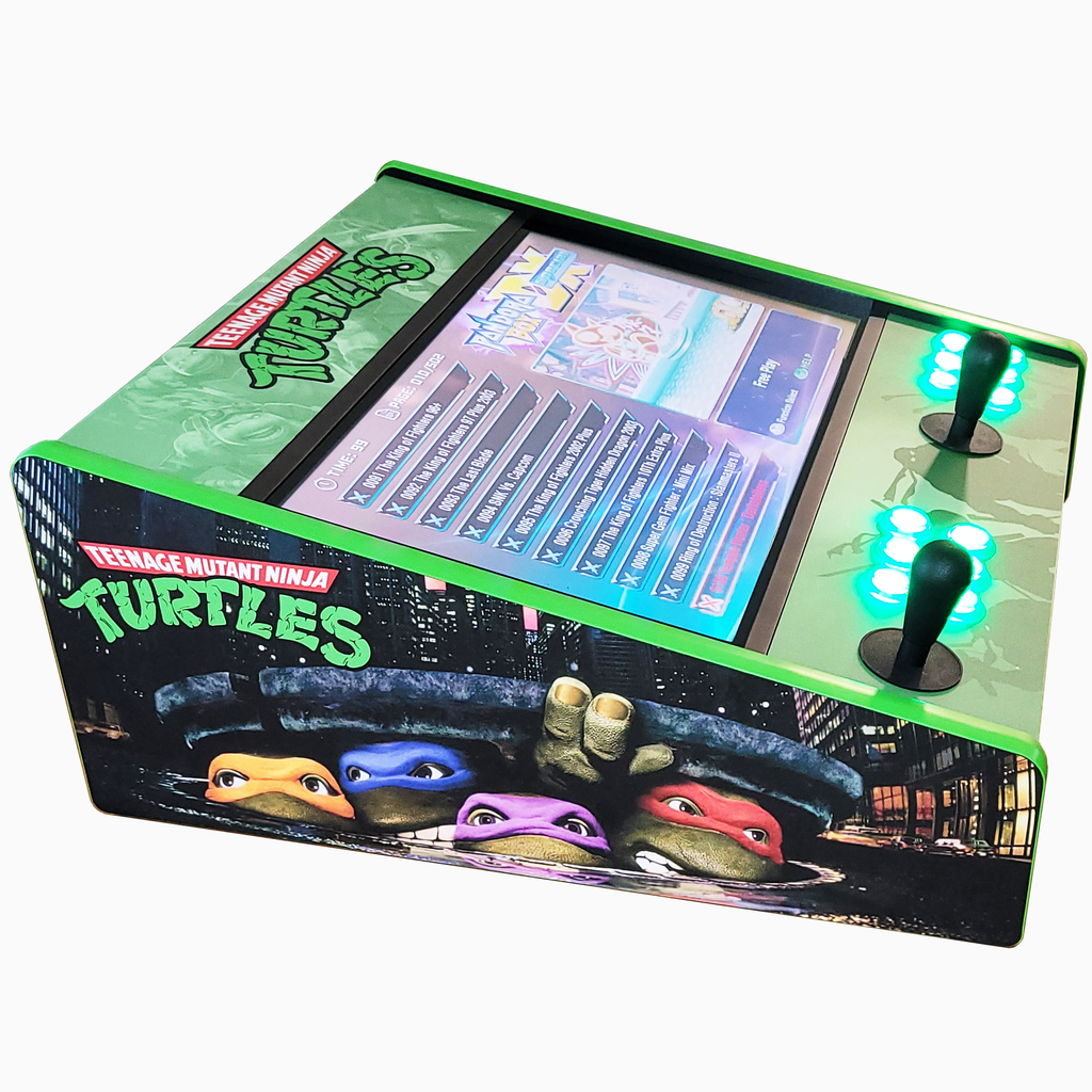 TMNT Tabletop Arcade Machine – Quarterless