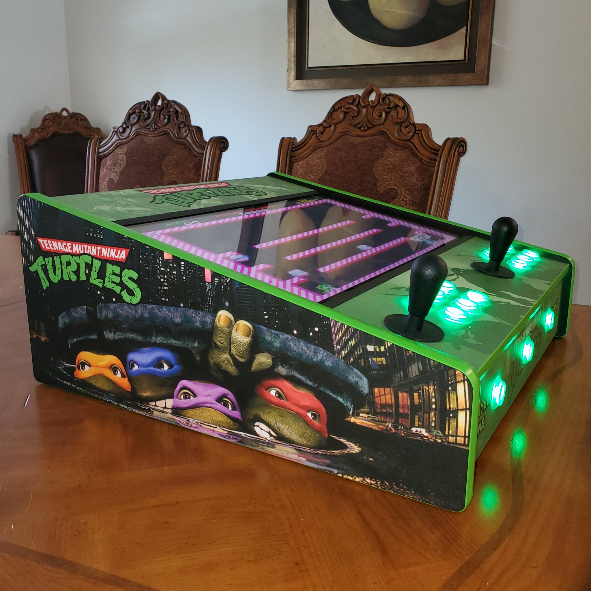 TMNT Tabletop Arcade Machine – Quarterless