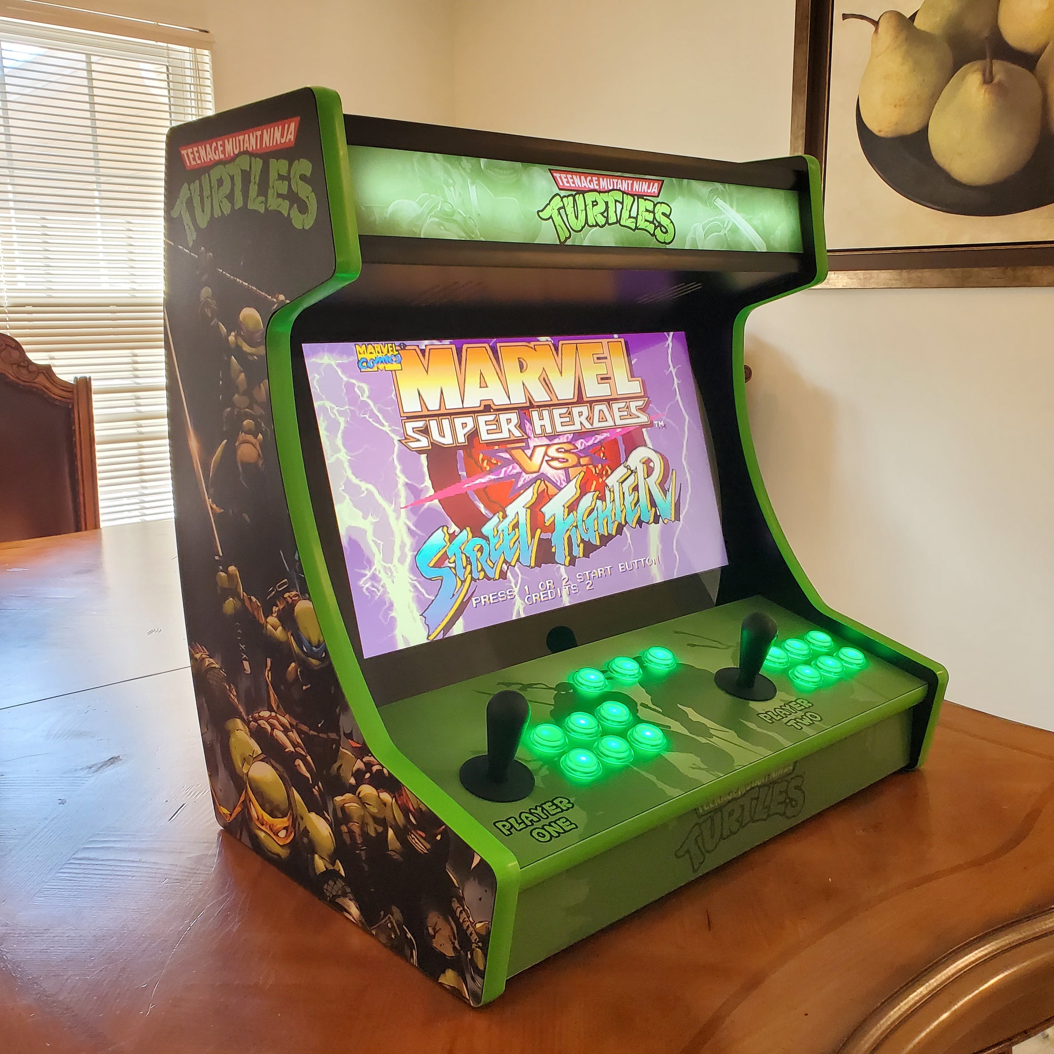 TMNT Bartop Arcade Machine – Quarterless