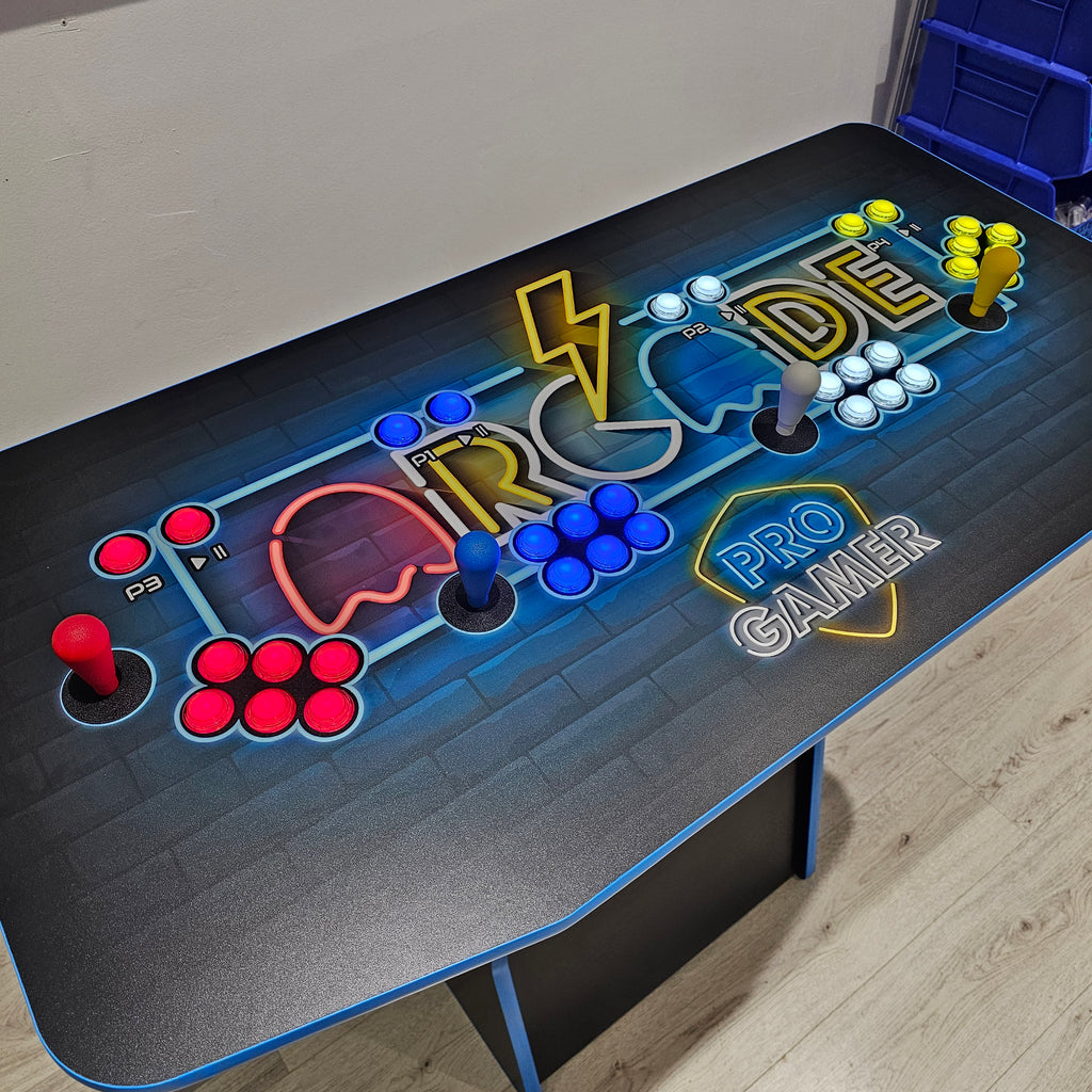 4 Player Pedestal Arcade Machine – Quarterless