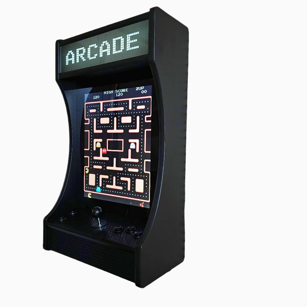 Black Wall Mounted Arcade Machine – Quarterless