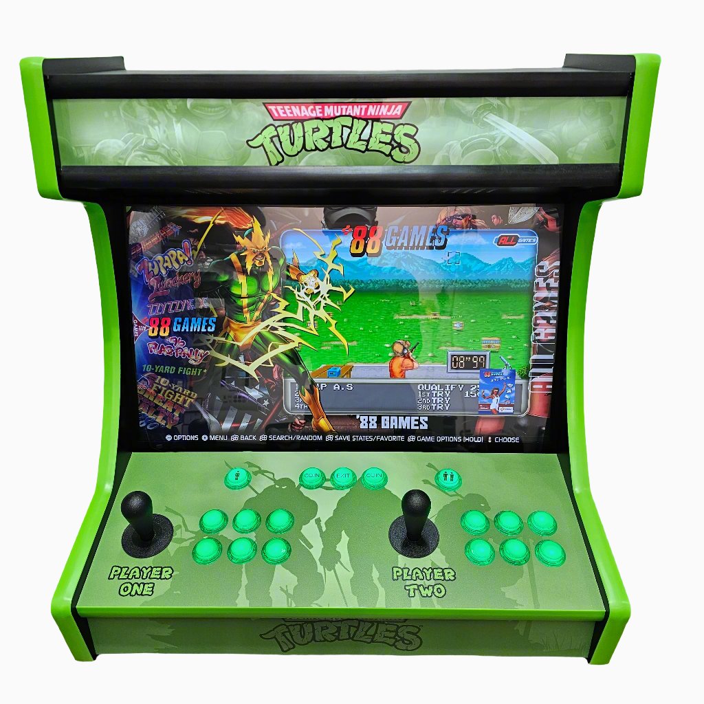 TMNT Bartop Arcade Machine – Quarterless