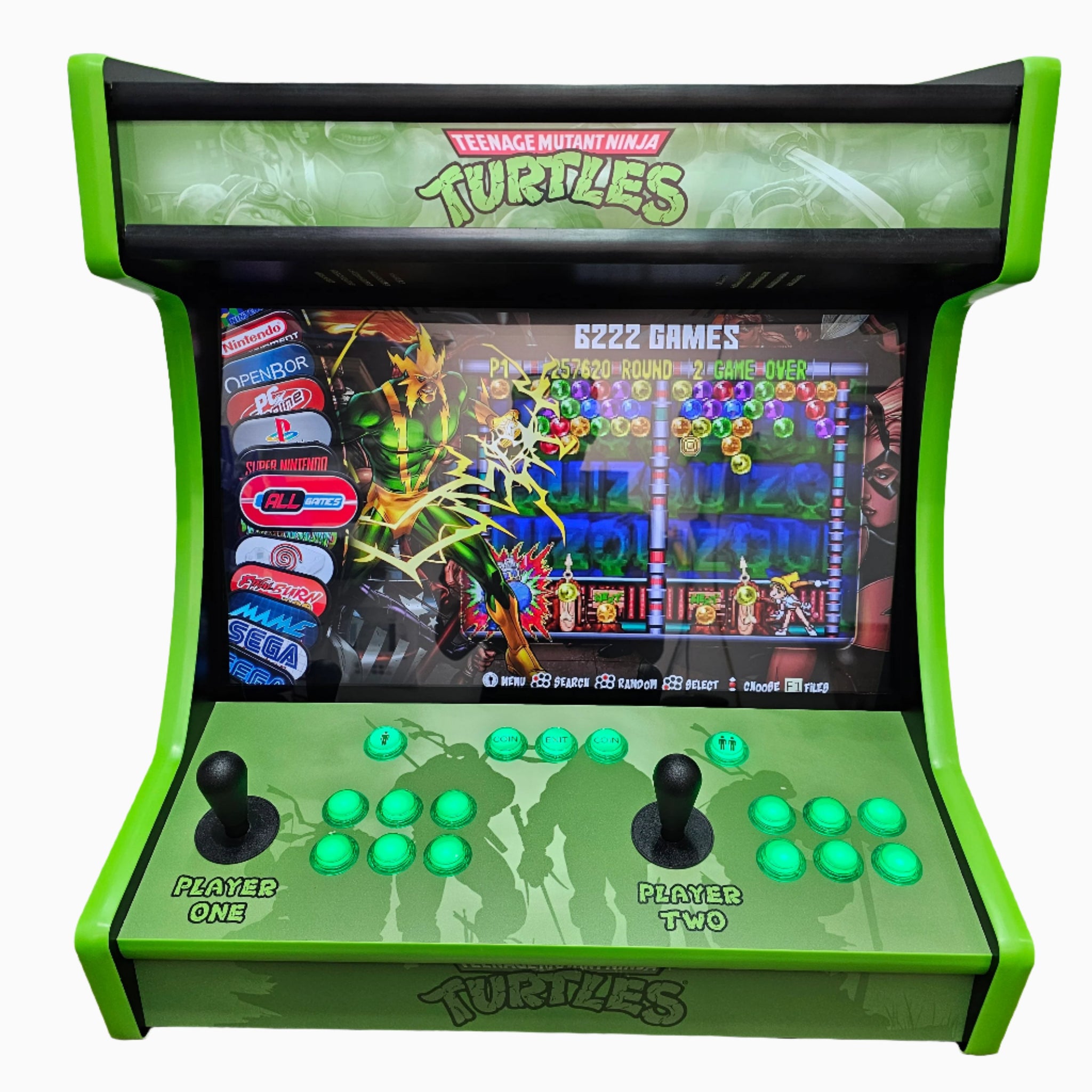 TMNT Bartop Arcade Machine – Quarterless