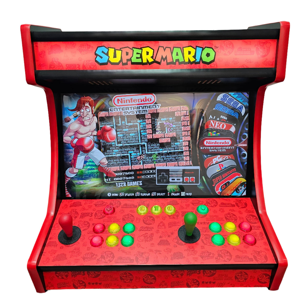Super Mario Bartop Arcade Machine – Quarterless