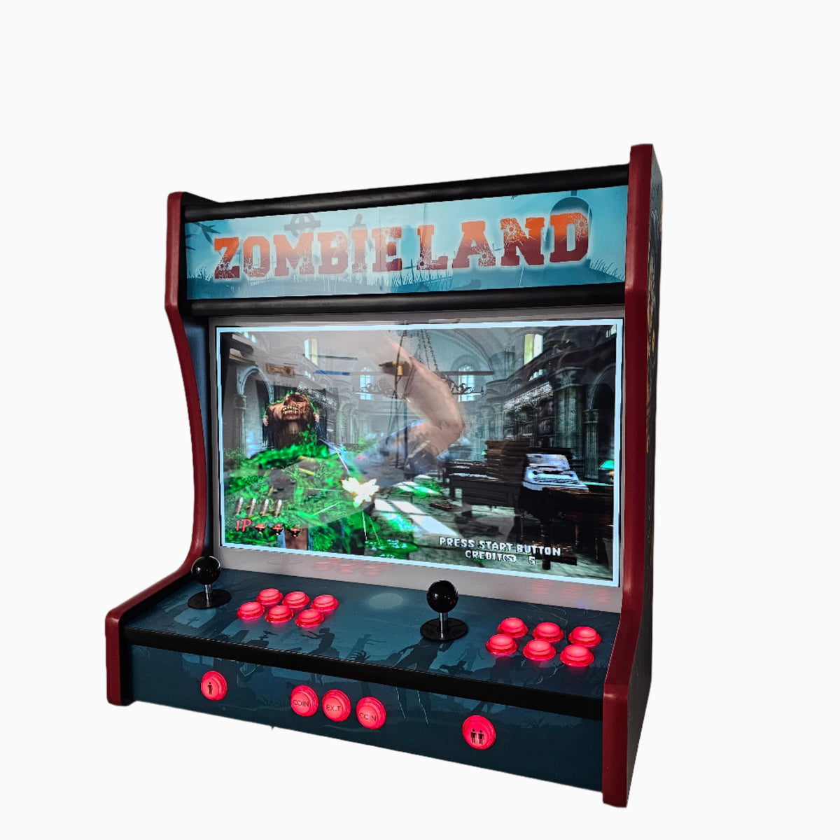 Zombie Wall Mounted Arcade Machine – Quarterless