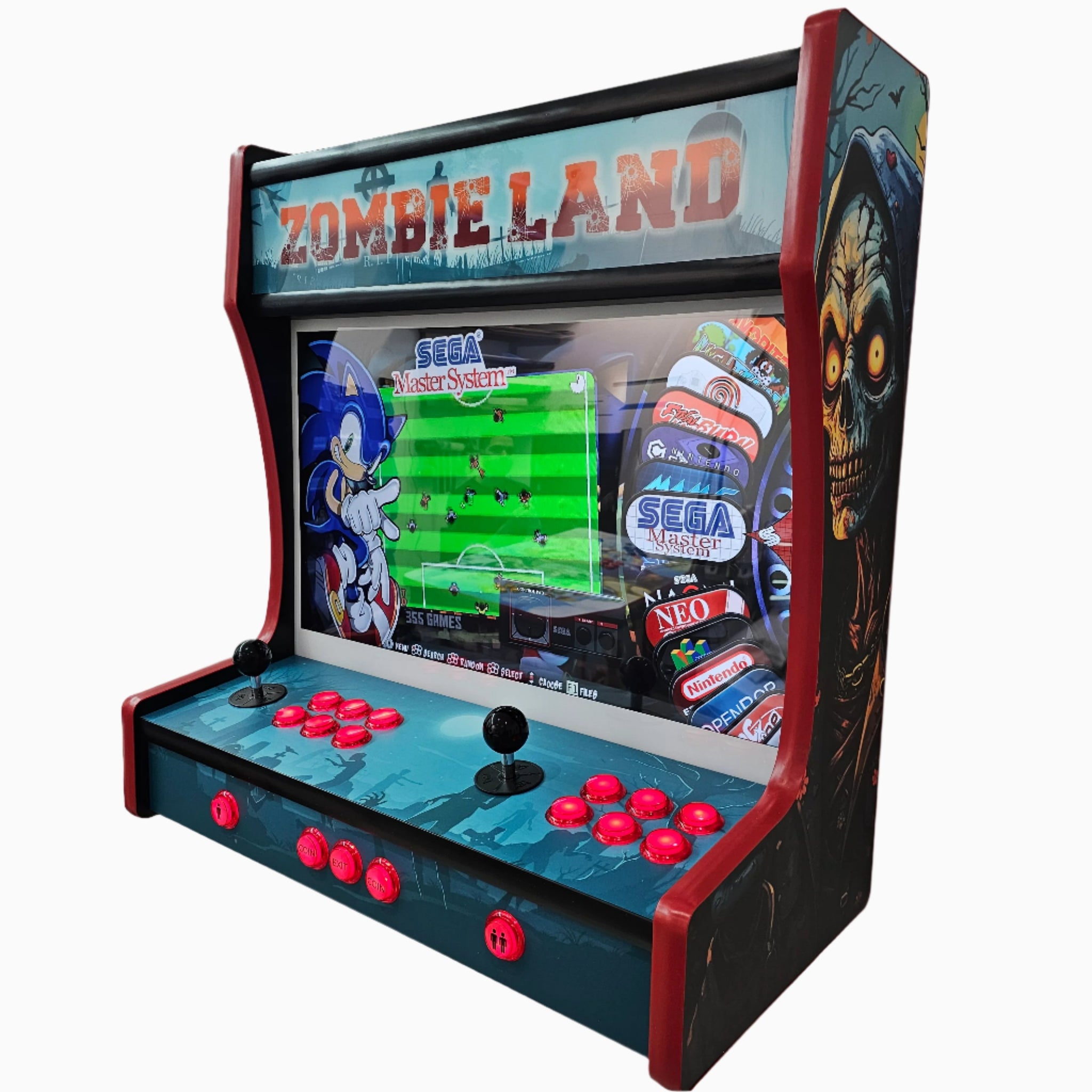 Zombie Wall Mounted Arcade Machine – Quarterless