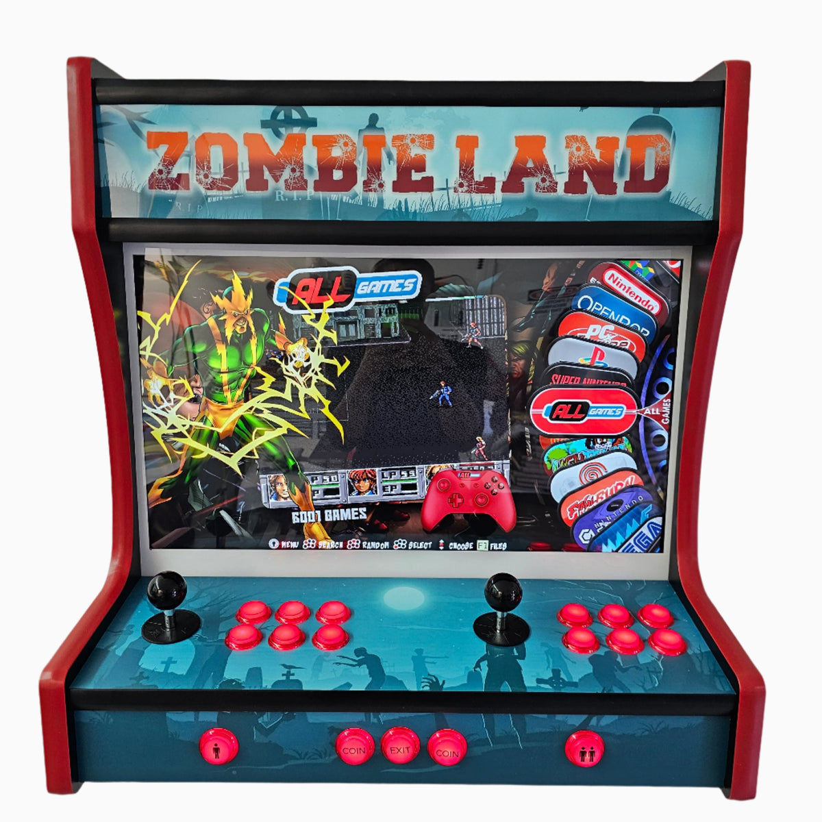 Zombie Wall Mounted Arcade Machine – Quarterless