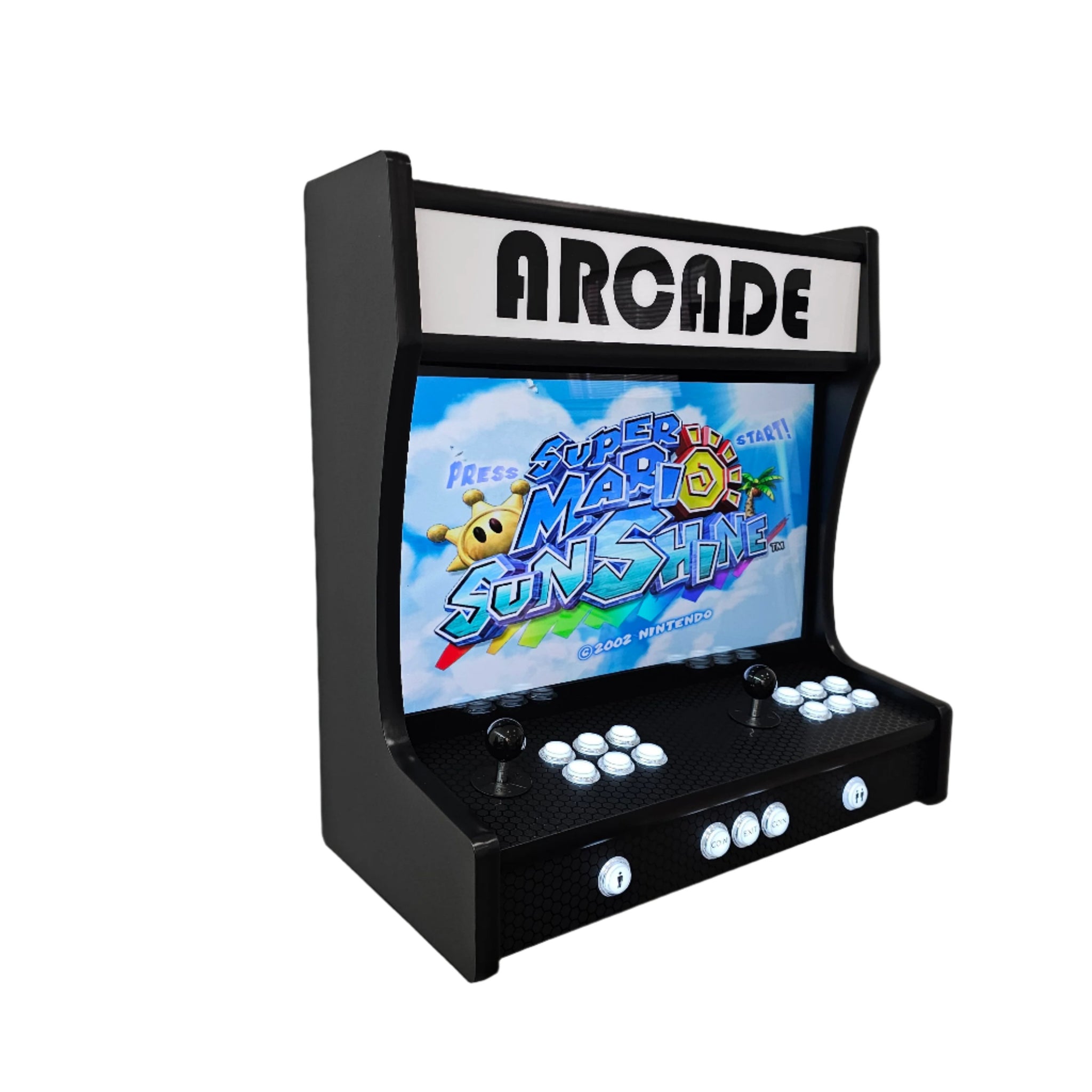 Black Wall Mounted Arcade Machine – Quarterless