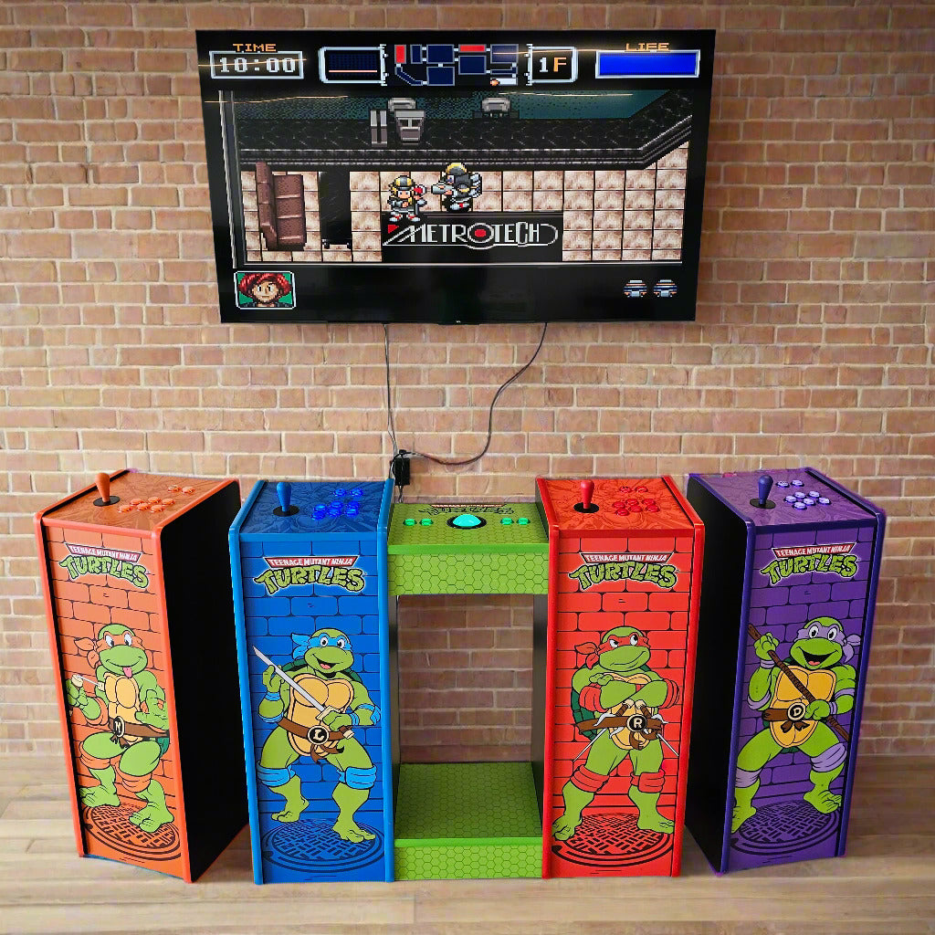 TMNT Arcade Pedestal – Quarterless