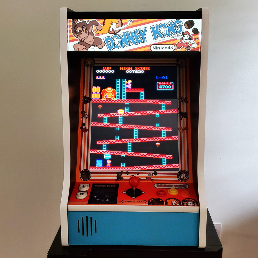 Donkey Kong Bartop Arcade Machine – Quarterless