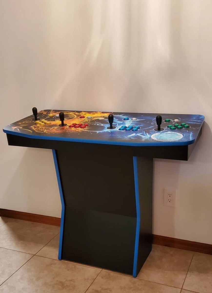4 Player Arcade Pedestal with 5000 Games – Quarterless